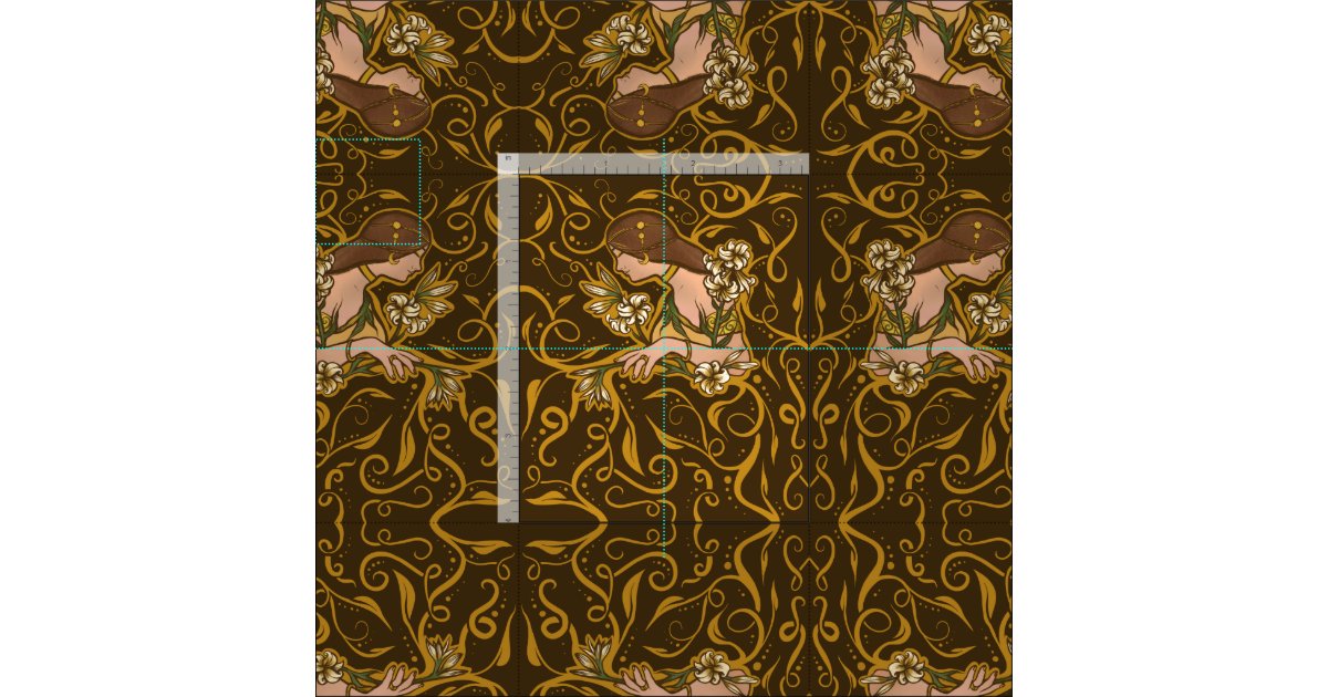 Summer Druid Goddess Fabric | Zazzle