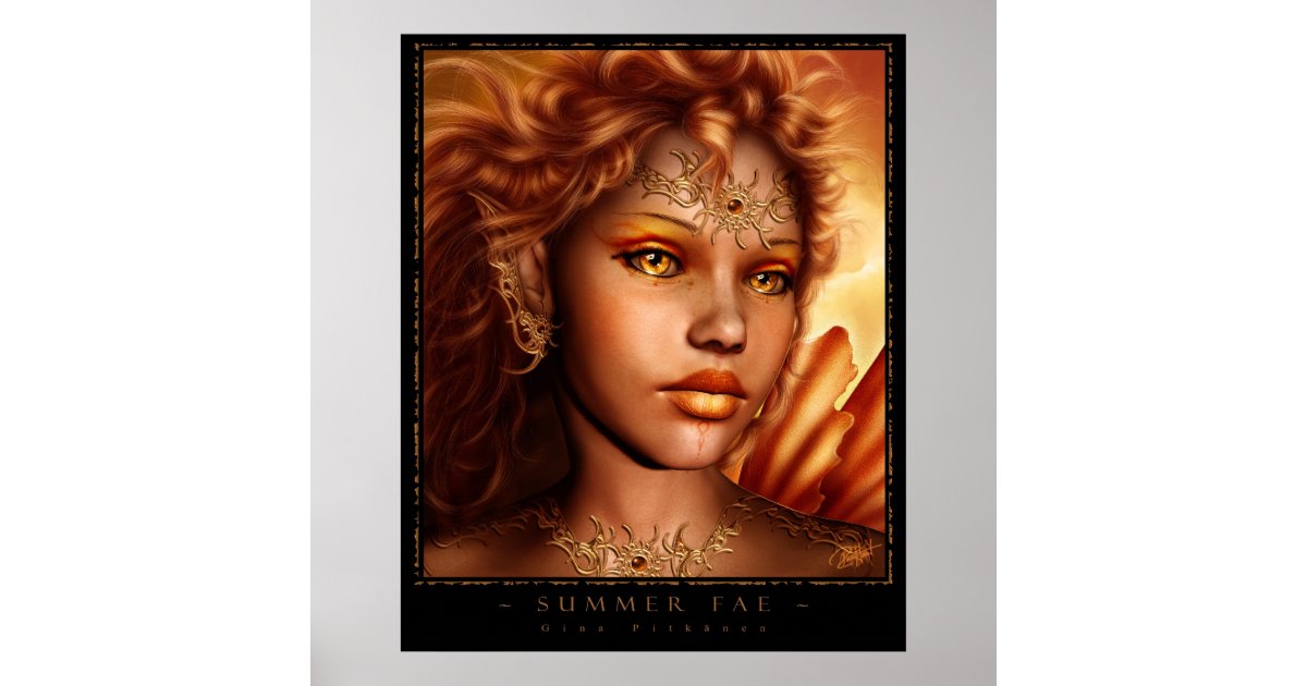 Summer Fae Poster | Zazzle