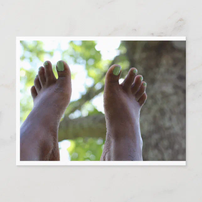 Summer Feet Postcard | Zazzle