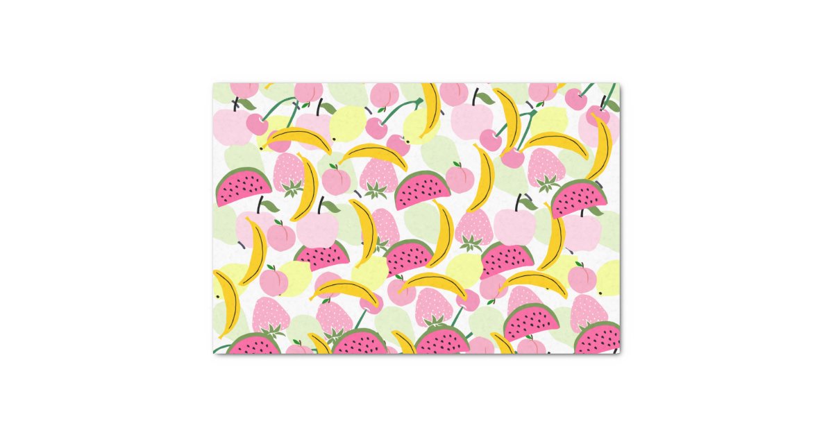 Summer Fruit Tissue Paper | Zazzle