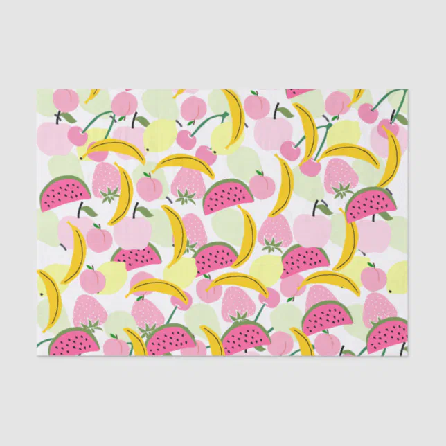 Summer Fruit Tissue Paper | Zazzle