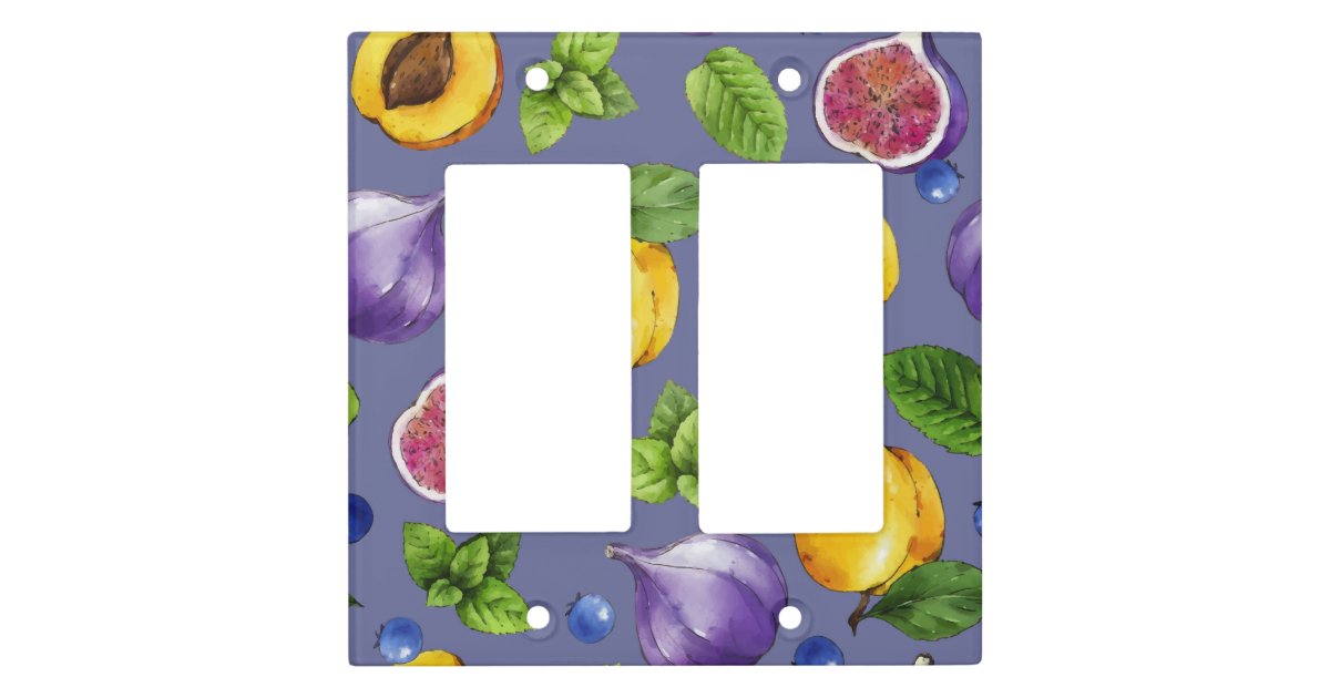Summer Fruits Light Switch Cover | Zazzle