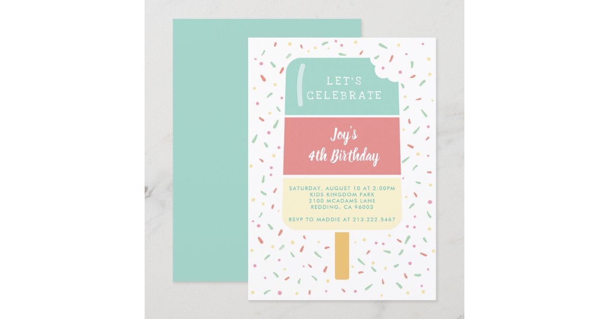 Summer Fun Invitation | Zazzle