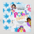 Summer Girls 12th Birthday Pool Party Invitation | Zazzle