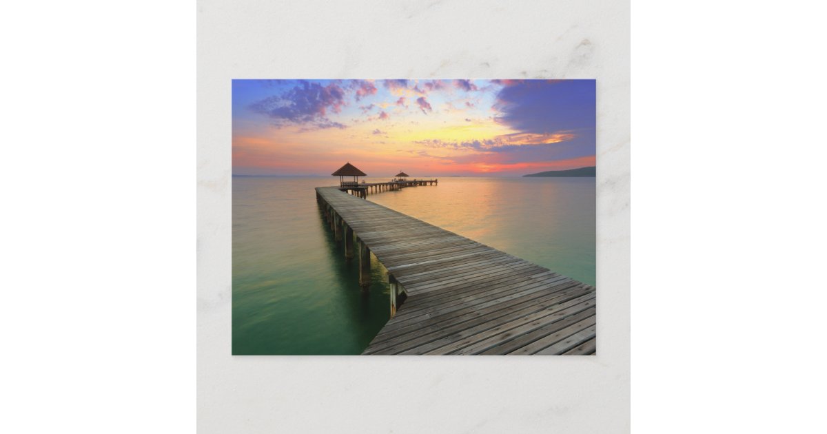 Summer holiday postcard | Zazzle