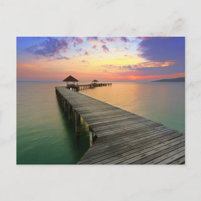 Summer holiday postcard | Zazzle