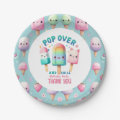 Summer Ice Pop Popsicle Ice Cream Birthday Kids Paper Plates | Zazzle