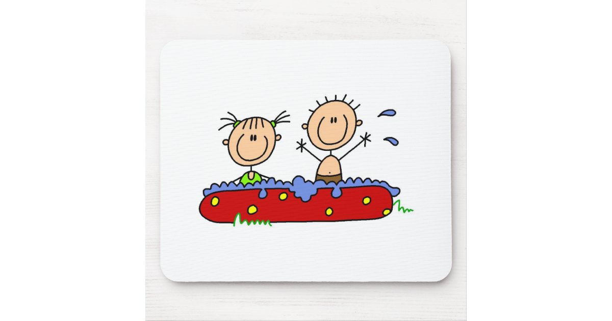 Summer in the Pool Mouse Pad | Zazzle