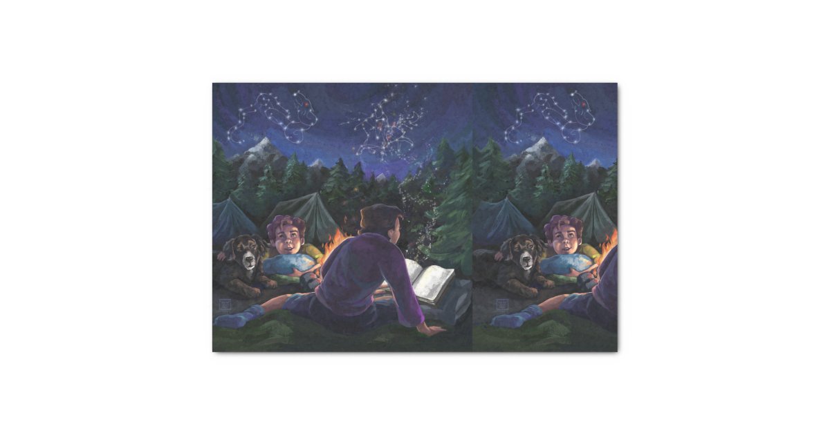 Summer Knights Tissue Paper | Zazzle