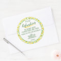 Summer Lemonade Pop By Classic Round Sticker | Zazzle