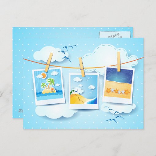 Summer memories, postcard | Zazzle
