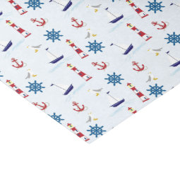Summer Nautical Tissue Paper | Zazzle