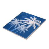 Summer palm trees ceramic tile | Zazzle