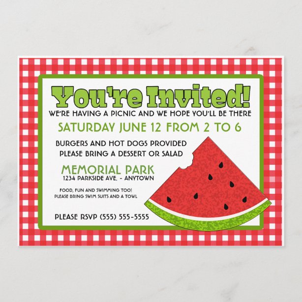 Food Festival Invitations | Zazzle