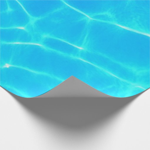 Summer Pool Birthday Party Wrapping Paper | Zazzle