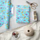 Summer Pool Float Pattern Wrapping Paper | Zazzle