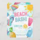Summer Popsicle Beach Bash Birthday Party Invitation | Zazzle