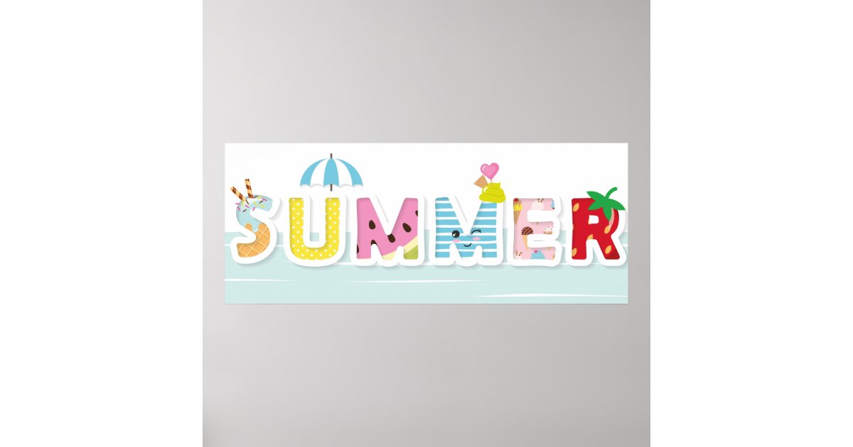 Summer Poster | Zazzle