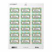 Summer Retro Wheels Scooters Cars Wagons Trucks Label | Zazzle