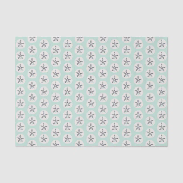 Summer Sand Dollar Tissue Paper | Zazzle