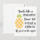 Summer School Teacher Appreciation Pineapple Postcard | Zazzle