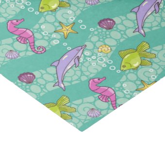 Summer Sea Pattern Tissue Paper | Zazzle