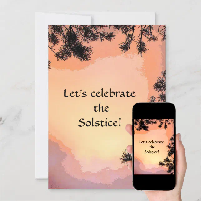 Summer Solstice Party Invitation | Zazzle