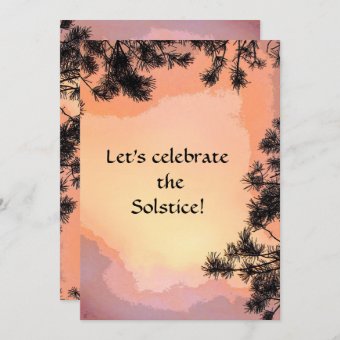 Summer Solstice Party Invitation | Zazzle