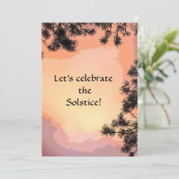 Summer Solstice Party Invitation | Zazzle