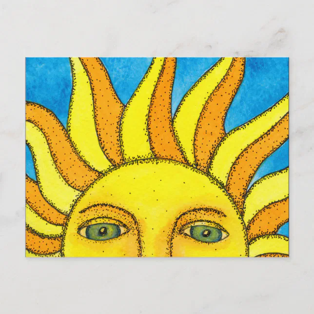 Summer Sun Postcard | Zazzle