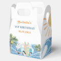 Summer Surf Birthday Party Favor Boxes | Zazzle
