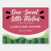 Summer Sweet Watermelon Baby Shower Foam Board | Zazzle