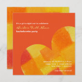 Summer tango Bachelorette Party Invitation | Zazzle