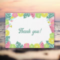 Summer thank you card | Zazzle