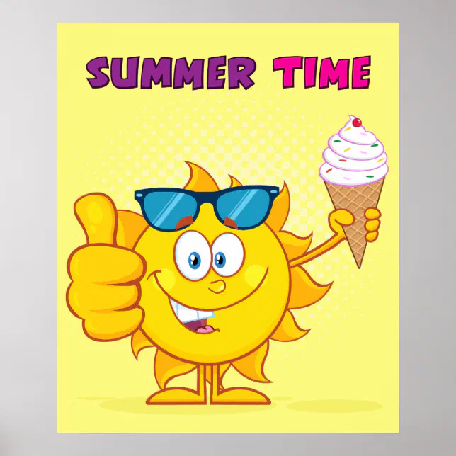 Summer Time Poster | Zazzle