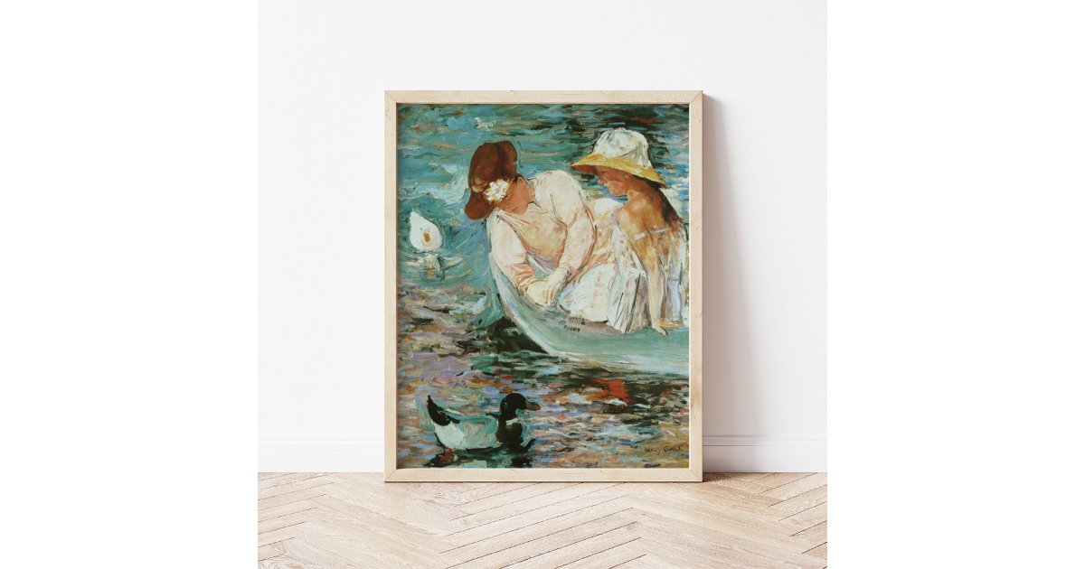 Summertime | Mary Cassatt Poster | Zazzle