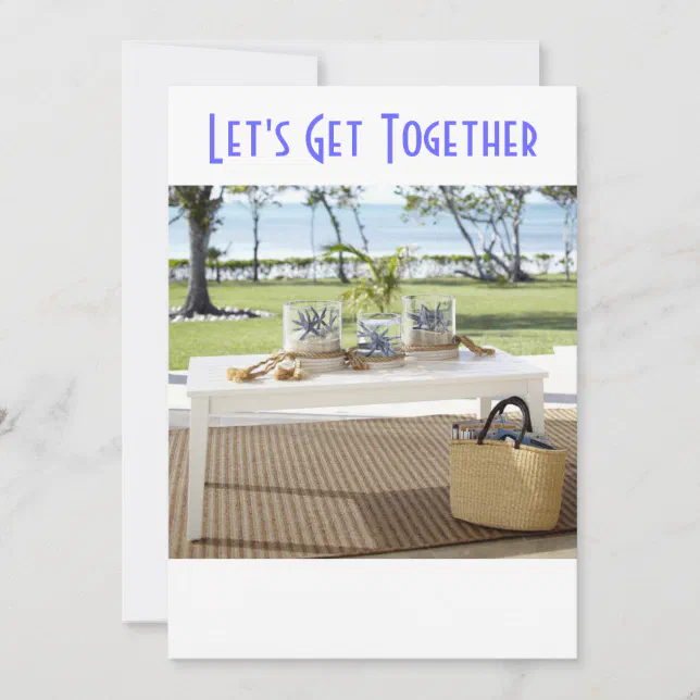 SUMMERTIME OR OUTDOOR PARTY INVITATION | Zazzle