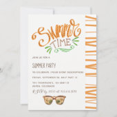 Summertime Party Invitation | Zazzle
