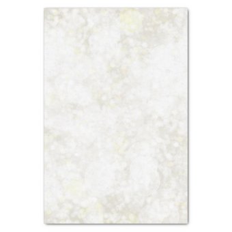 Summery White Fairy Dust Tissue Paper | Zazzle