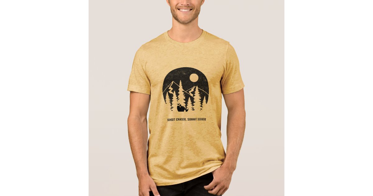 Summit and Sunset Explorer Shirt | Zazzle