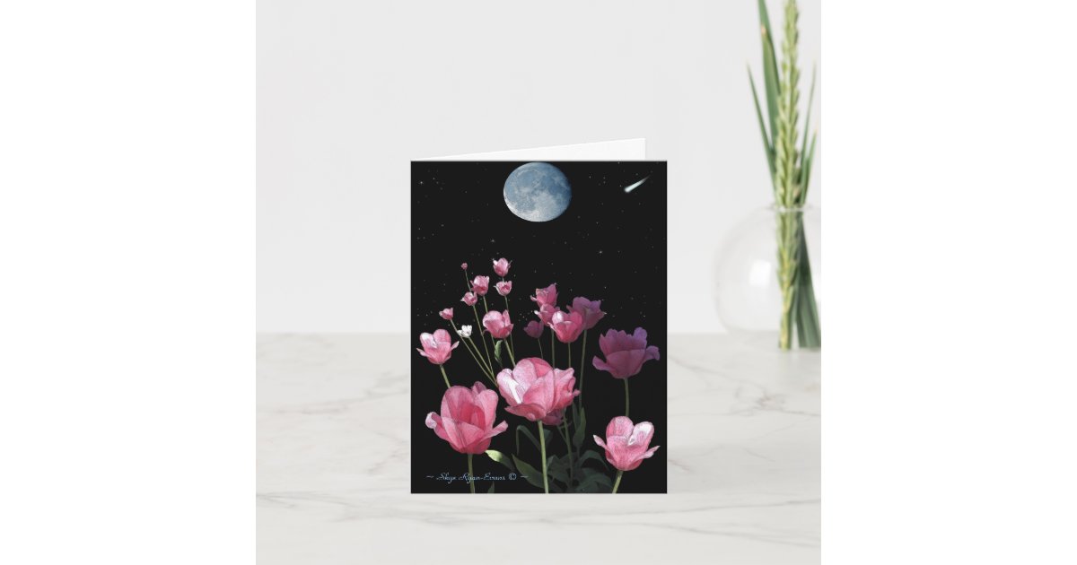 "SUMMON THE STARS" Romantic Note card | Zazzle