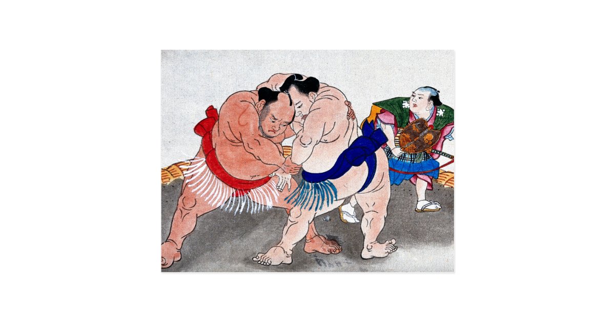 Sumo Postcard | Zazzle.com
