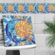 Sun and Moon Mosaic Art Ceramic Tile | Zazzle