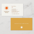 Sun Business Cards | Zazzle
