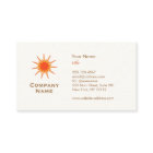 Sun Business Cards | Zazzle