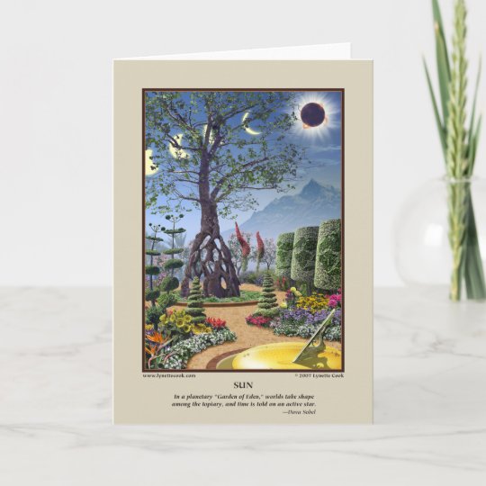 Sun Card | Zazzle.com