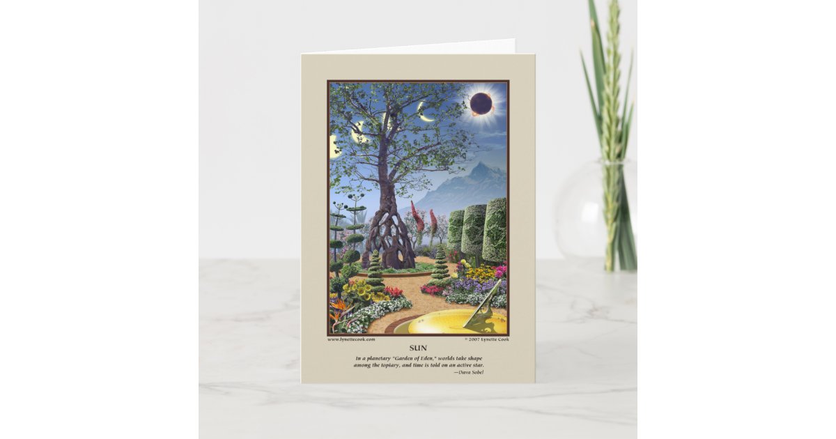 Sun Card | Zazzle