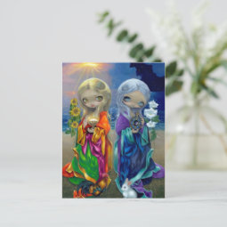"Sun Child and Moon Child" Postcard | Zazzle