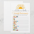 Sun childrens books emoji pictionary game | Zazzle