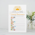 Sun childrens books emoji pictionary game | Zazzle